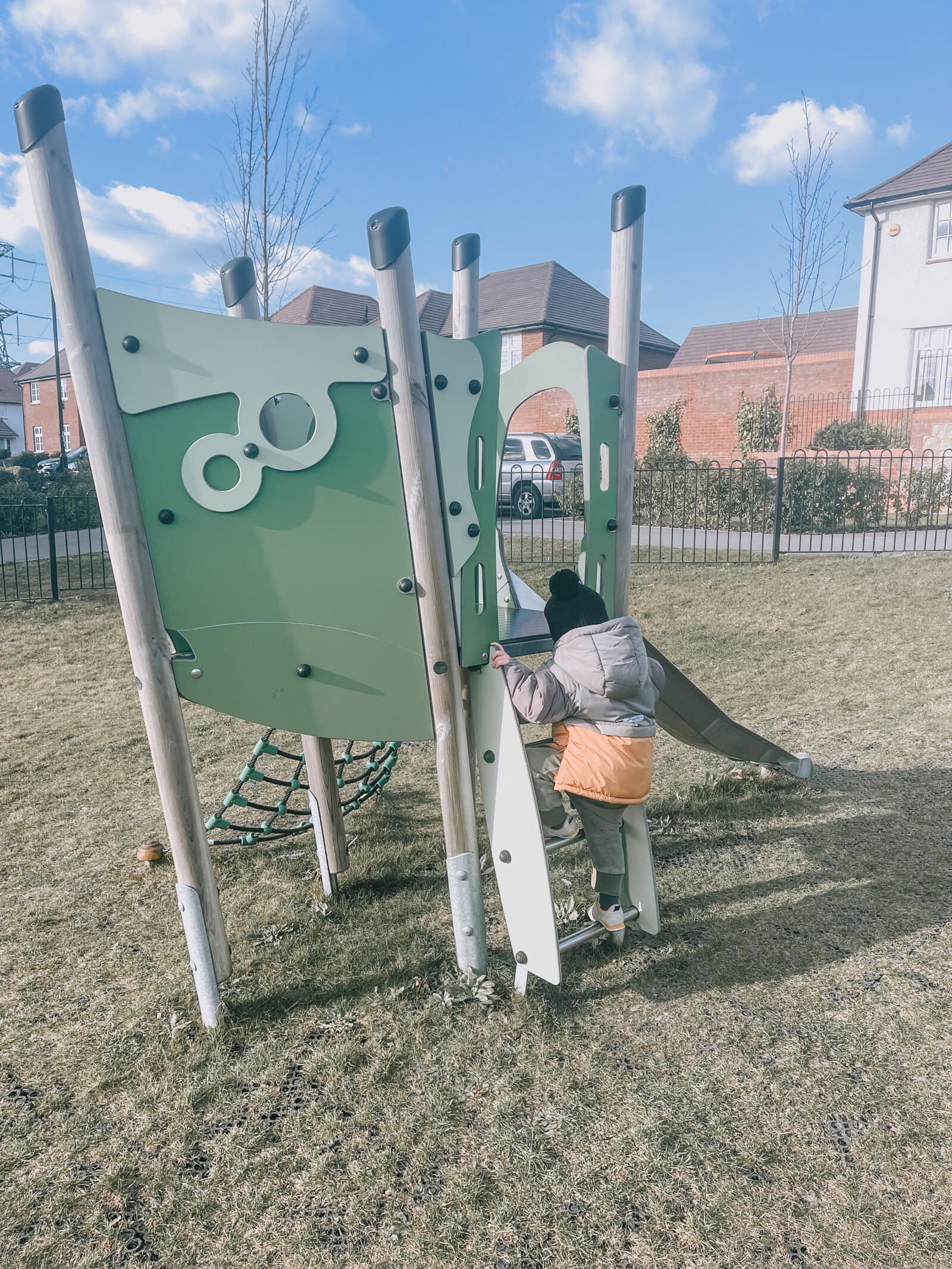 Children’s Outdoor Play Park in Ebbsfleet Green, Kent